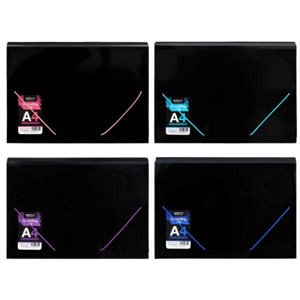 Unicorn Stationery Expanding Document File With Subject Tab & Pocket ...